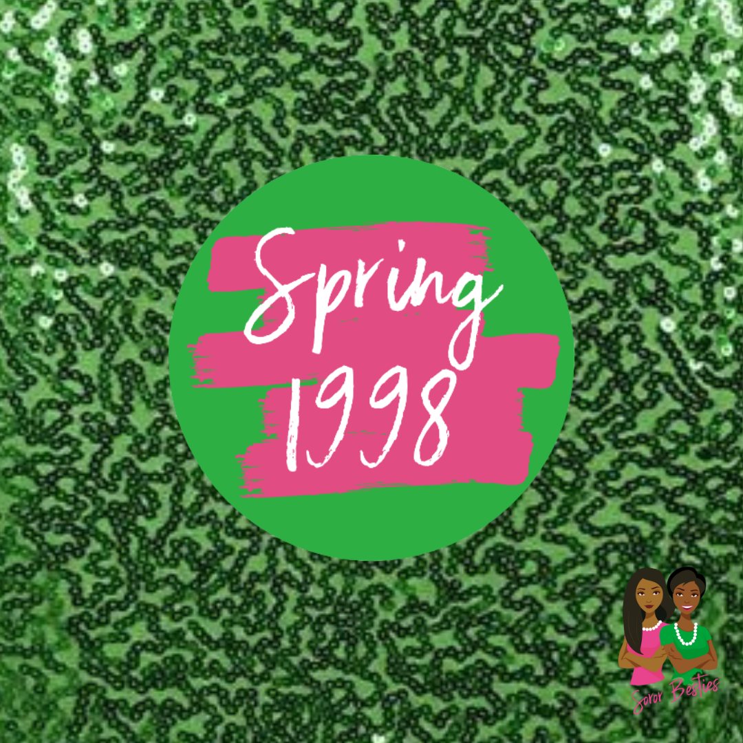 Pretty Spring 98 Button – Soror Besties